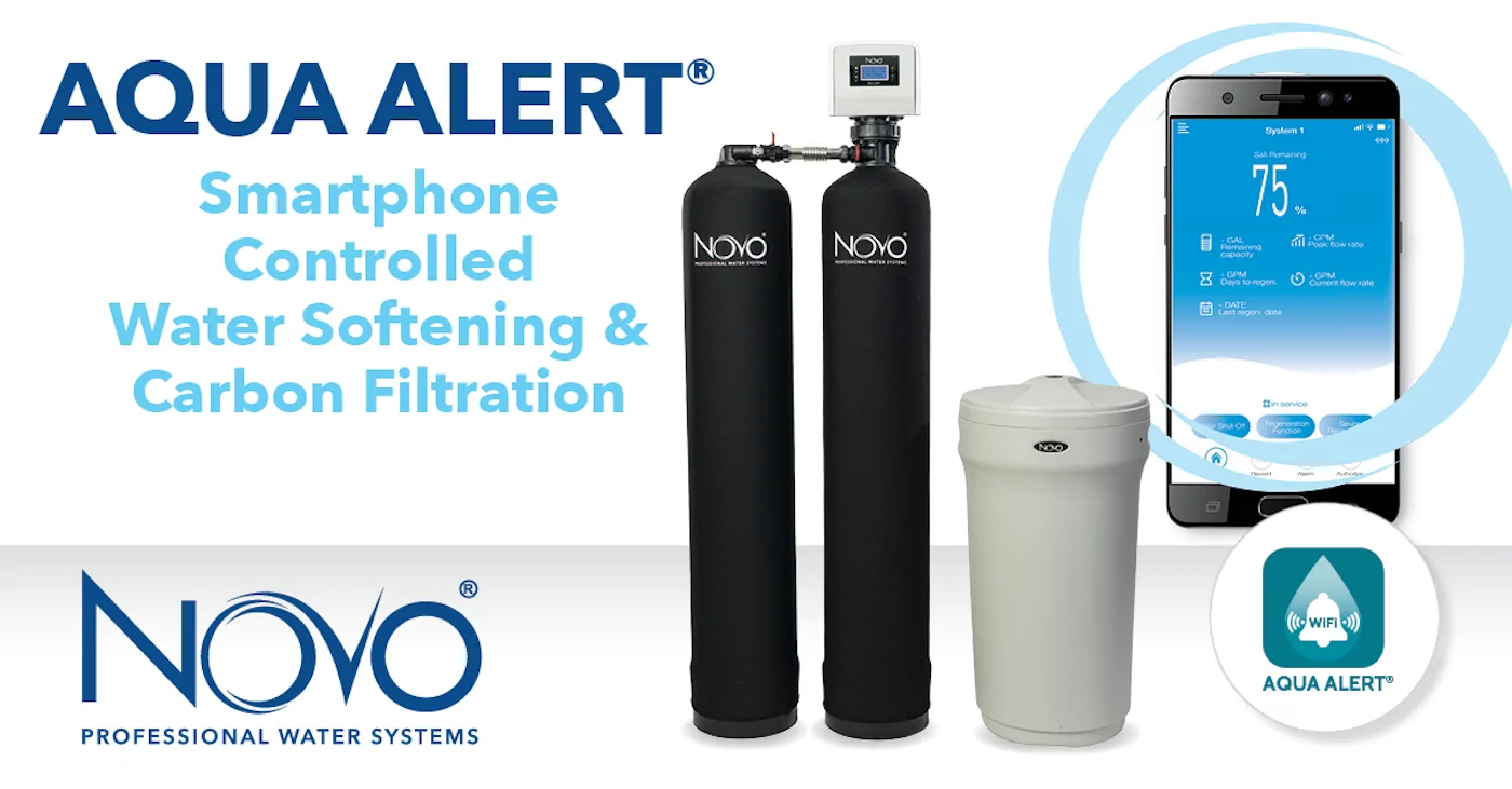 NOVO 489 Upflow HTO with Aqua Alert - Novo Water